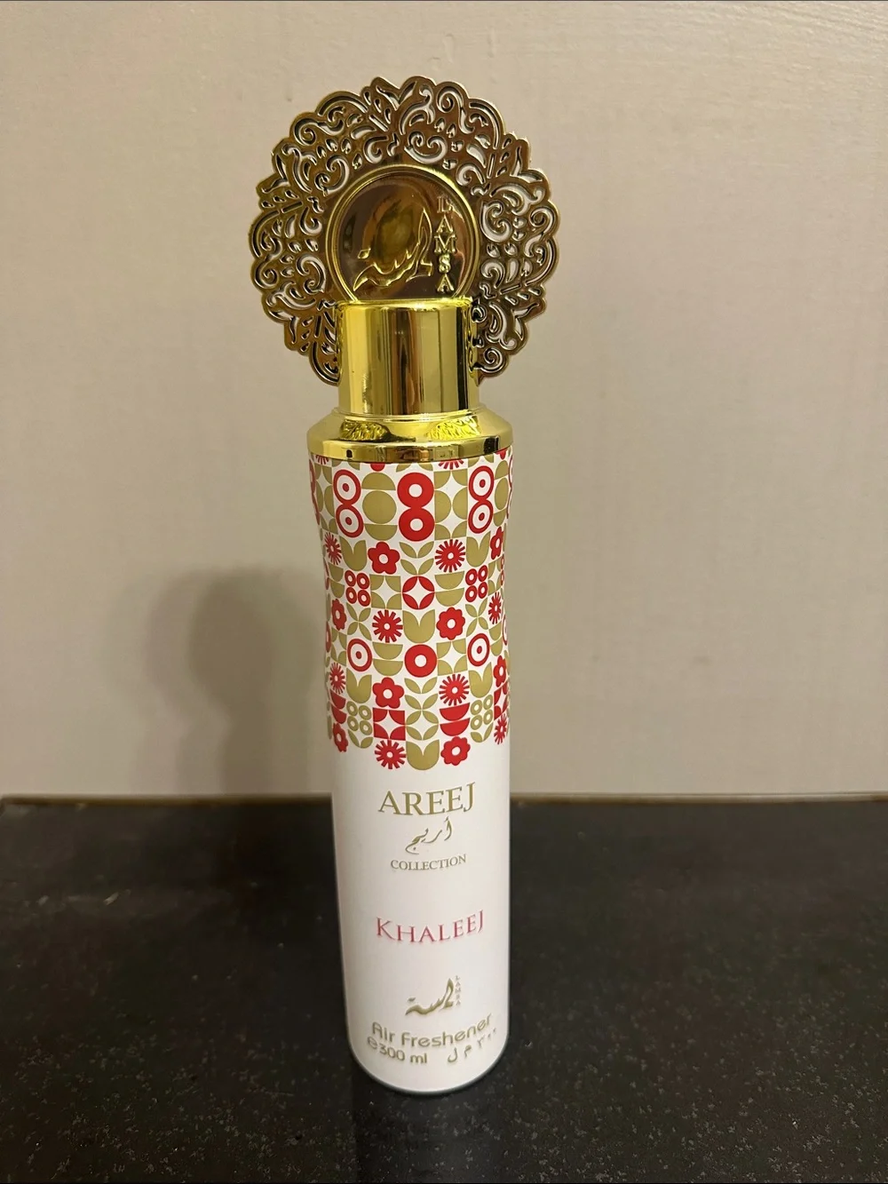 Other | Areej Collection Khaleej Air Freshener Gold White With Redgreen ...